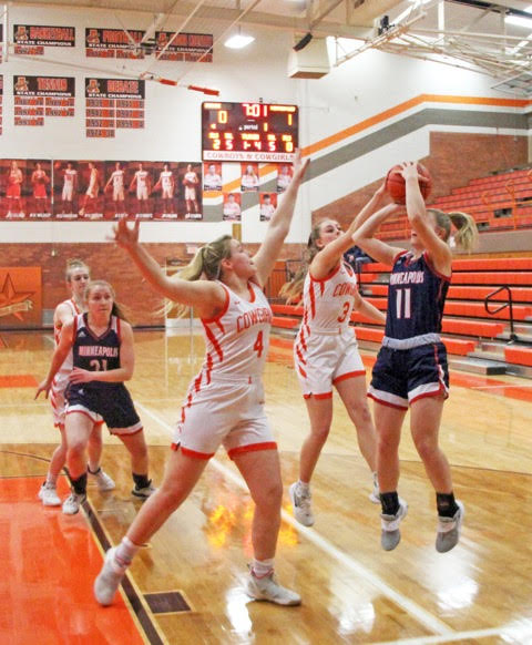 Cowboys Overcome slow Start in 62-55 Victory over Minneapolis; Cowgirls ...
