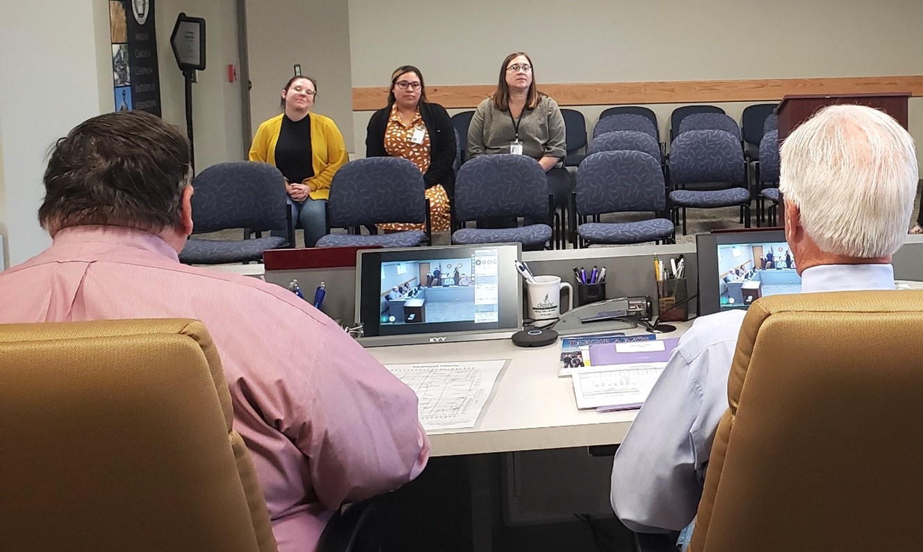 ELECTION STAFF RECOGNIZED