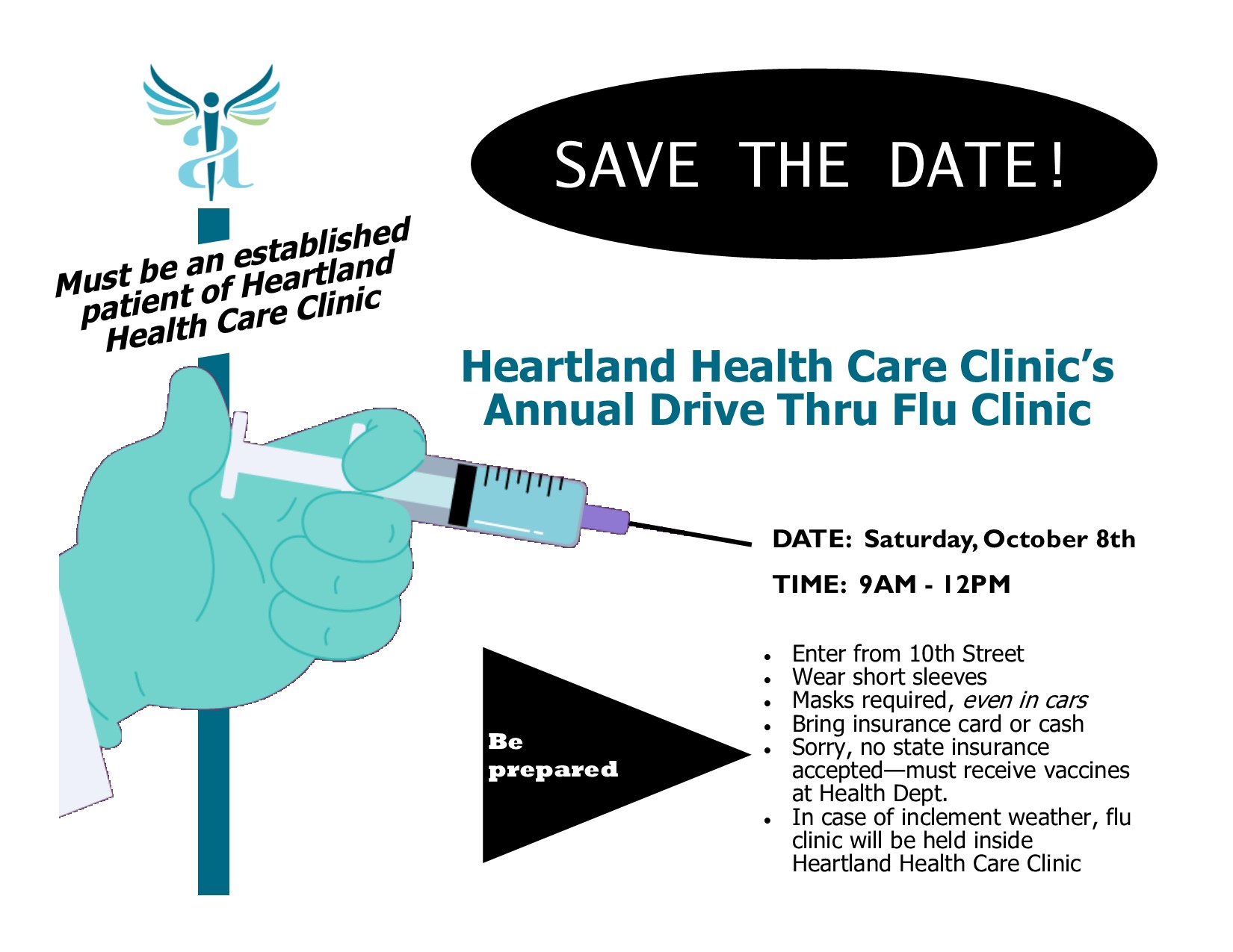 Drive Thru Flu Clinic