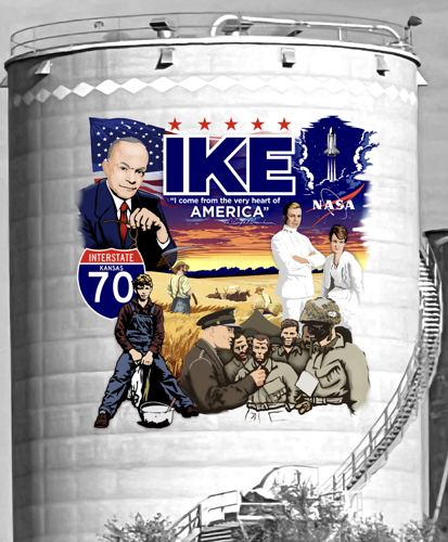 Eisenhower Foundation Mural Design